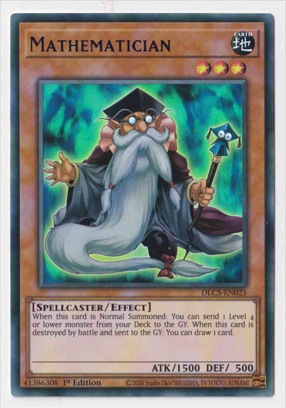 Mathematician (Ultra Rare) (Blue) : DLCS-EN025 - Yu-Gi-Oh! Single Card