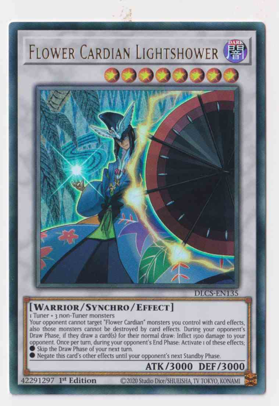 Flower Cardian Lightshower (Ultra Rare) : DLCS-EN135 - Yu-Gi-Oh! Single ...