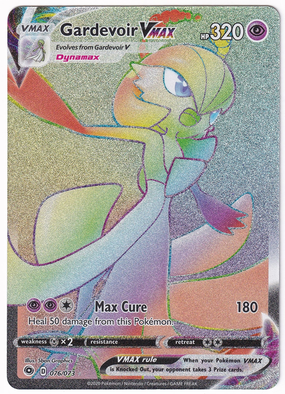 Gardevoir Vmax Sword And Shield Champions Path 76 073 Pokemon