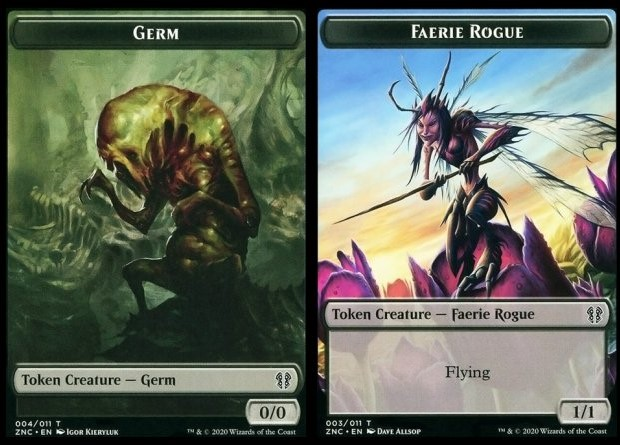 Germ / Faerie Rogue (TOKEN) : ZENDIKAR RISING - COMMANDER Commander ...