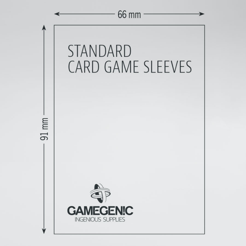 Gamegenic Prime Standard Card Game Sleeves 66 X 91 Mm 50 Ct gamegenic-prime-standard-card-game-sleeves-66-x-91-mm-50-ct
