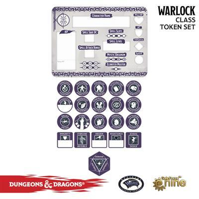 Dungeons & Dragons: Warlock Token Set | Chaos Cards