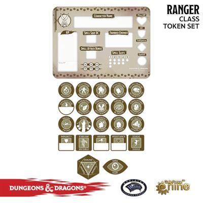 Dungeons & Dragons: Ranger Token Set | Chaos Cards