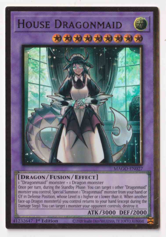 House Dragonmaid : MAGO-EN027 - Yu-Gi-Oh! Single Card