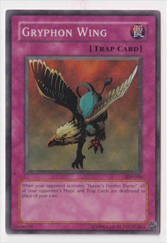 Yu-Gi-Oh! Card SDP-050 Gryphon Wing (Super Rare) | Chaos Cards