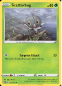 Scatterbug : SWORD AND SHIELD - BATTLE STYLES - 11/163 - Pokemon Single ...