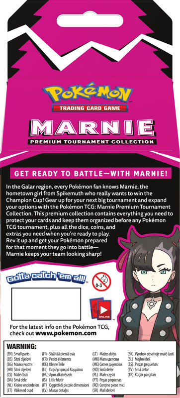 Pokemon Marnie Premium Tournament Collection Box