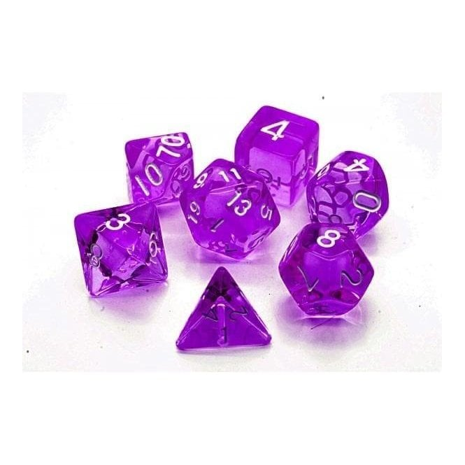 Legend Dice Dice Set : 10mm Gem Purple | Chaos Cards