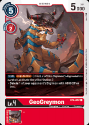 GeoGreymon : BT4-012 GREAT LEGEND - Digimon Card Game Single Card