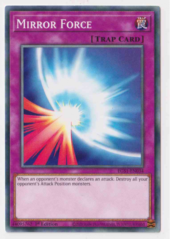 Mirror Force (Common) - EGS1-EN034 - Yu-Gi-Oh! Single Card