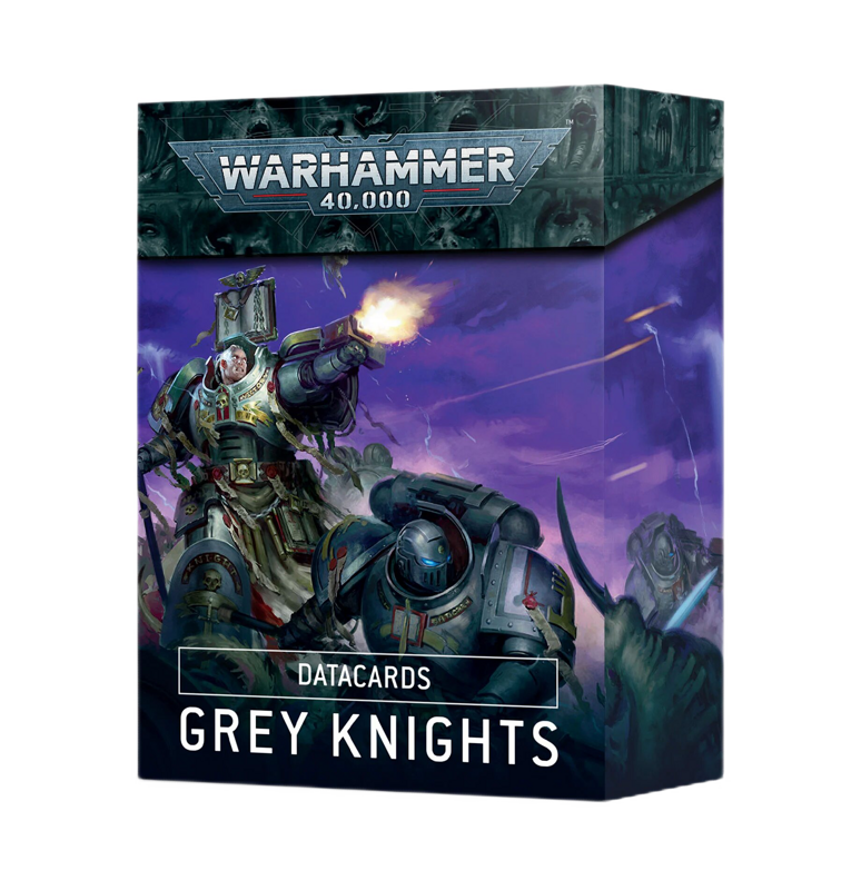 Warhammer 40K : Datacards Grey Knights | Chaos Cards