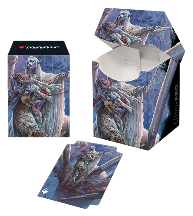 Ultra Pro Adventures in the Forgotten Realms 100+ Deck Box V3 featuring Lolth, Spider Queen for ...