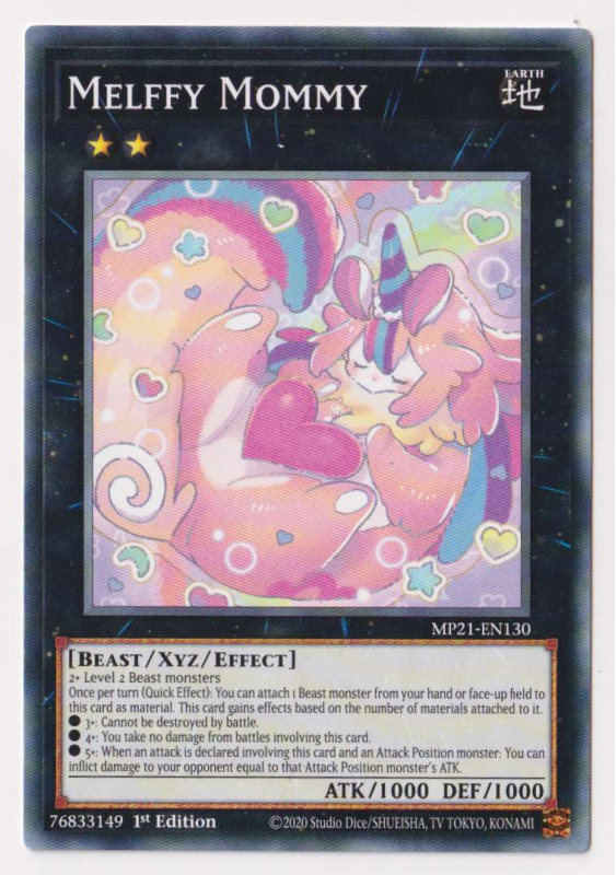 Melffy Mommy (Common) : MP21-EN130 - Yu-Gi-Oh! Single Card