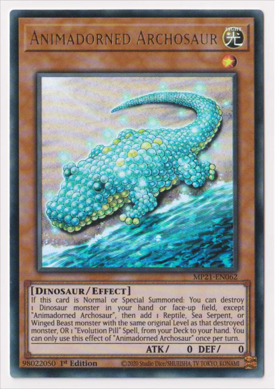 Animadorned Archosaur (Ultra Rare) : MP21-EN062 - Yu-Gi-Oh! Single Card