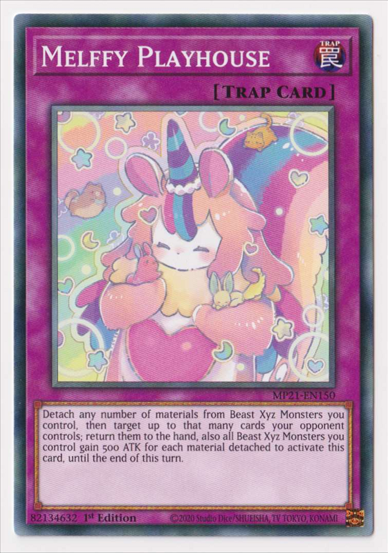 Melffy Playhouse (Common) : MP21-EN150 - Yu-Gi-Oh! Single Card
