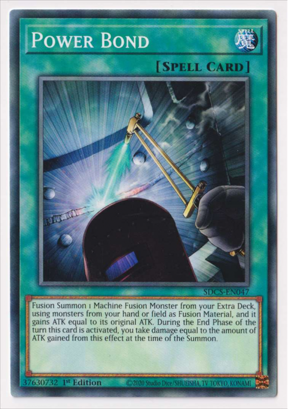 Power Bond (Common) : SDCS-EN047 - Yu-Gi-Oh! Single Card