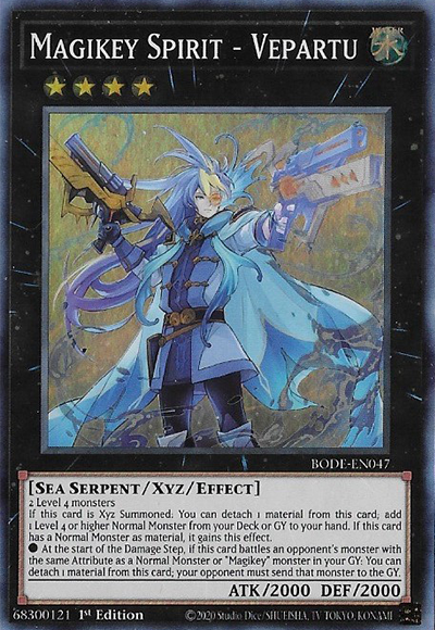 Magikey Spirit - Vepartu (Super Rare) : BODE-EN047 - Yu-Gi-Oh! Single Card