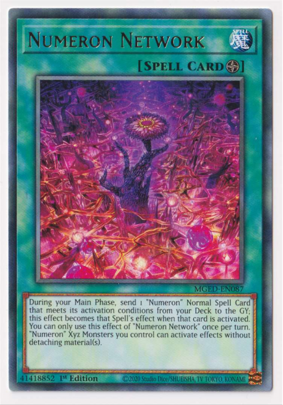 Numeron Network (Rare) : MGED-EN087 - Yu-Gi-Oh! Single Card