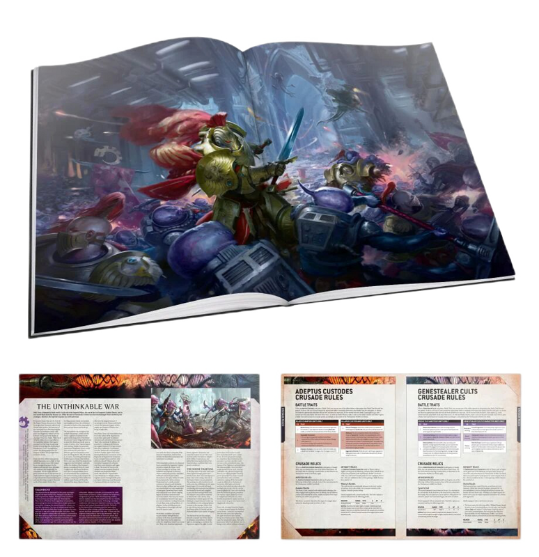 Warhammer 40K : Shadow Throne Starter Box | Chaos Cards