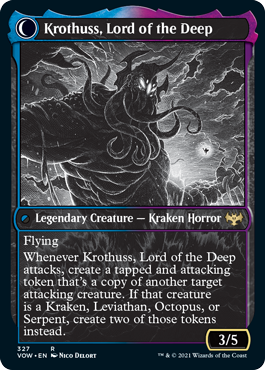 Runo Stromkirk // Krothuss, Lord of the Deep (SHOWCASE) : 327 INNISTRAD ...