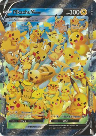 Pikachu V-Union (JUMBO) - Pokemon Single Promotional Card