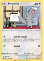 Minccino : SWORD AND SHIELD - BRILLIANT STARS 124/172 - Pokemon Single Card