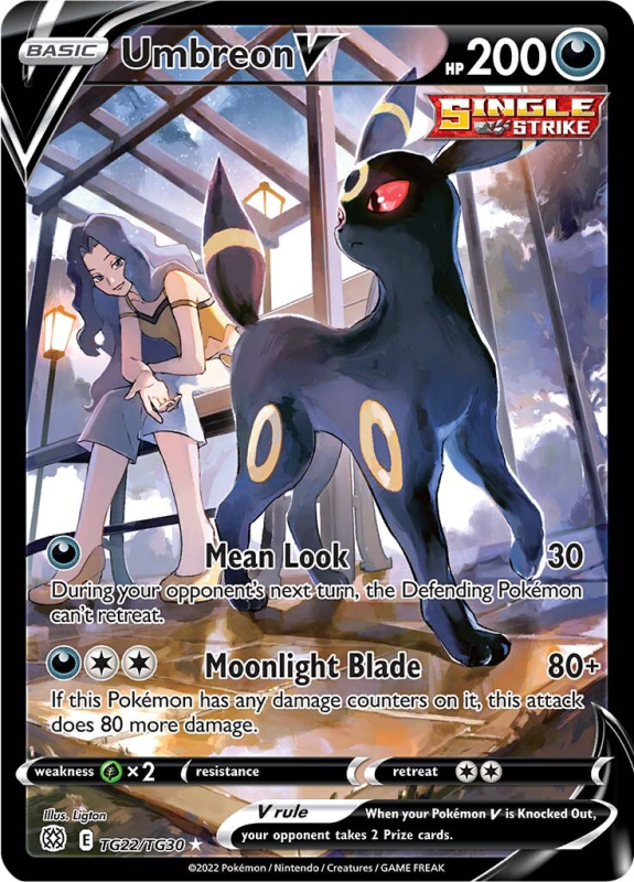 Umbreon V : SWORD AND SHIELD - BRILLIANT STARS TG22/TG30 - Pokemon ...