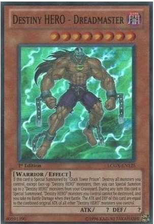 Yu-Gi-Oh! Card EOJ-EN004 Destiny Hero - Dreadmaster (Ultimate Rare)