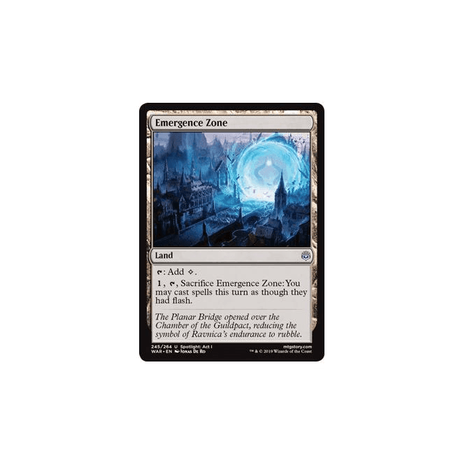 Emergence Zone : WAR OF THE SPARK 245/264 - Magic the Gathering Single Card