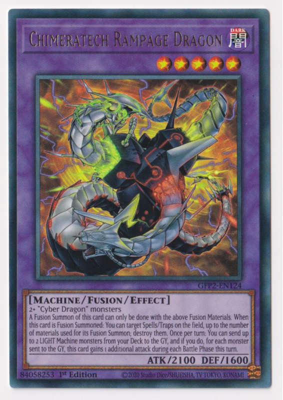 Chimeratech Rampage Dragon (Ultra Rare) : GFP2-EN124 - Yu-Gi-Oh! Single Card