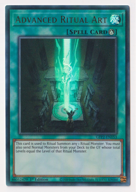 Advanced Ritual Art (Ultra Rare) : GFP2-EN153 - Yu-Gi-Oh! Single Card