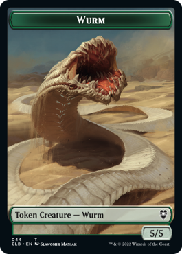 Phyrexian Beast // Wurm (5/5) Token COMMANDER LEGENDS: BATTLE FOR ...