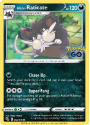 Alolan Raticate : Pokemon Go! 42/078 - Pokemon Single Card