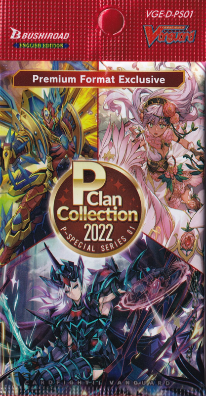 Cardfight!! Vanguard - P Special Series 01 P Clan Collection 2022 Booster Pack (4 Cards)