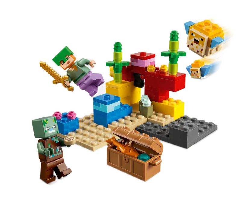 LEGO® Minecraft The Coral Reef (21164) | Chaos Cards