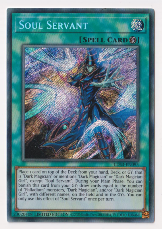 Soul Servant (Secret Rare) : LDS3-EN095 - Yu-Gi-Oh! Single Card