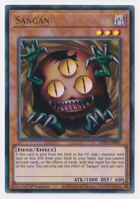 Sangan (Ultra Rare) : LDS3-EN001 - Yu-Gi-Oh! Single Card