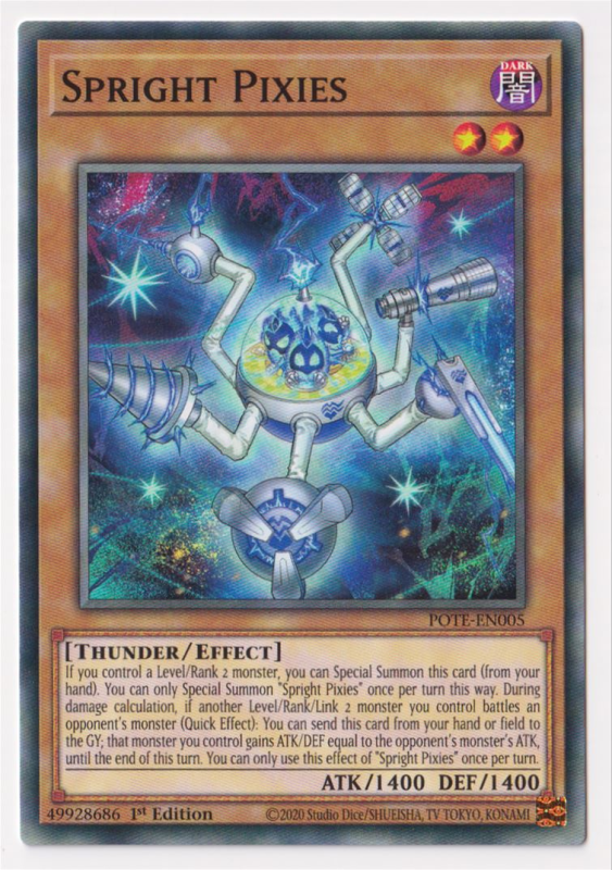 Spright Pixies Common Pote En005 Yu Gi Oh Single Card