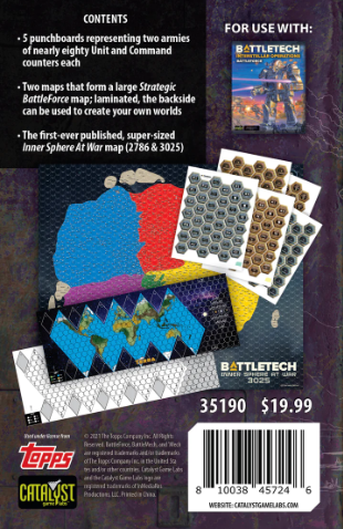 Battle Tech Battleforce Counters Pack | Chaos Cards