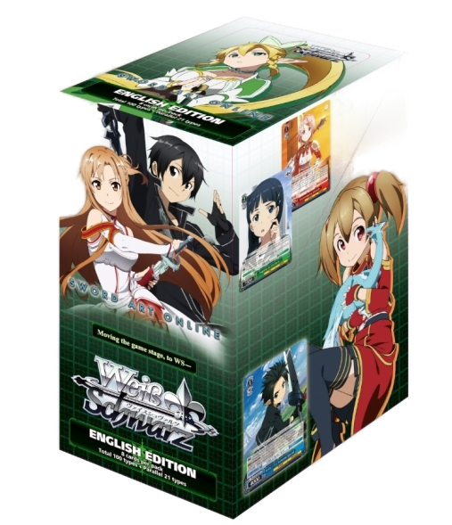 Weiss/Schwarz English Booster BOX (20 packs) - Sword Art Online | Chaos ...