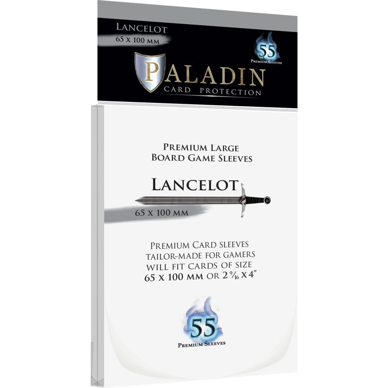 Paladin Board Game Premium Sleeves : Lancelot Large (55)