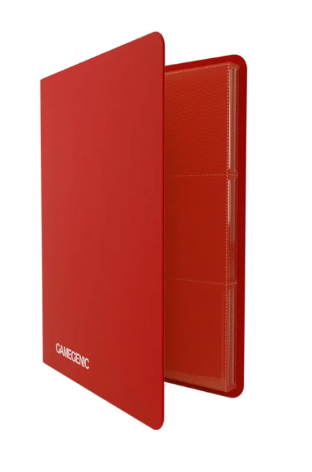 Gamegenic Casual Album 18-Pocket Red | Chaos Cards