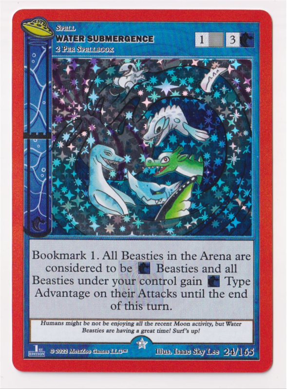 Water Submergence (HOLO) : UFO (1ST EDITION) 24/165 - MetaZoo Single Card