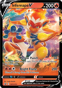 Infernape V SWSH252 (JUMBO) - Pokemon Single Promotional Card