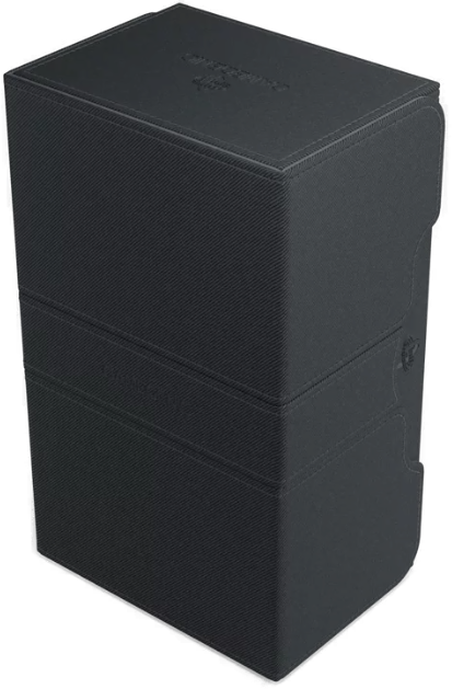 Gamegenic Stronghold 200+ Convertable Black Deck Box