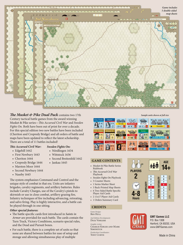 Musket & Pike Dual Pack | Chaos Cards