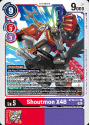 Shoutmon X4B : BT10-012 XROS ENCOUNTER - Digimon Card Game Single Card
