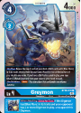 Greymon : BT10-019 XROS ENCOUNTER - Digimon Card Game Single Card