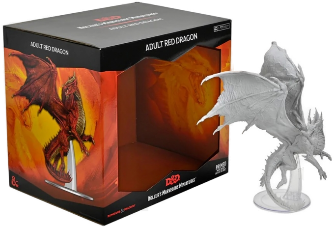 Dungeons & Dragons:Nolzur's Marvellous Unpainted Miniatures - Adult Red ...