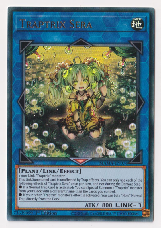 Traptrix Sera (Ultra Rare) : MAMA-EN074 - Yu-Gi-Oh! Single Card
